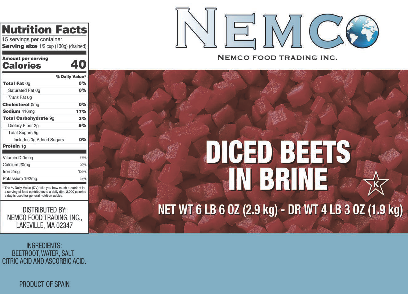 Beets – Nemco Foods